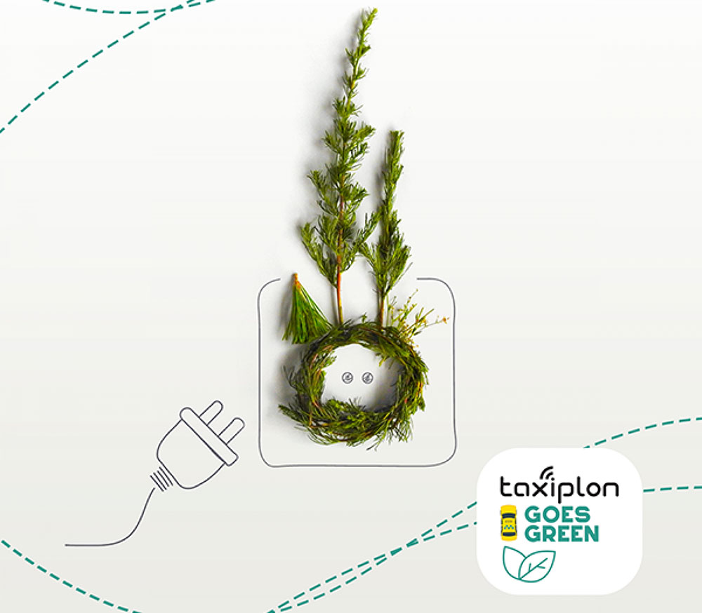 One more step to green mobility. - Taxiplon